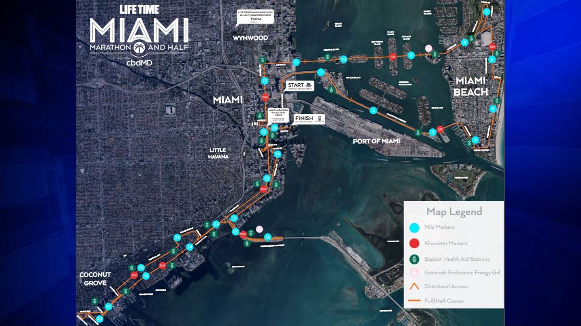 Over 30K runners, walkers to take part in this weekend’s Miami Marathon ...