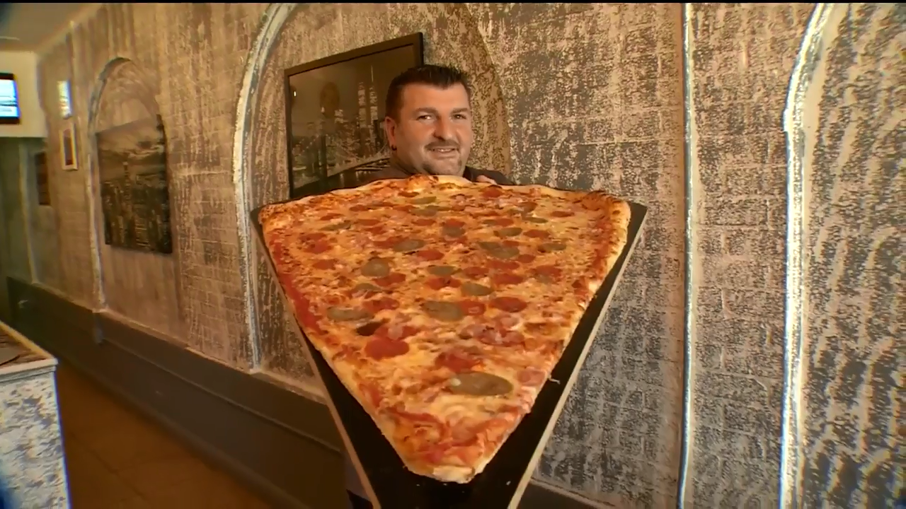 Worlds Biggest Pizza Slice Worlds Biggest Pizza Slice