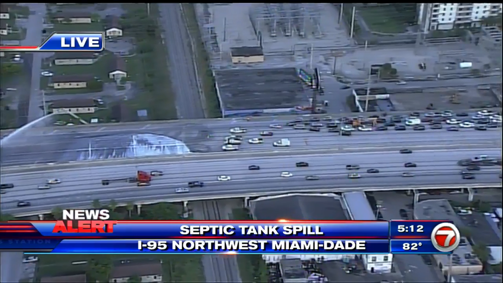 All I-95 northbound lanes reopen after septic tank spill – WSVN 7News ... All I-95 northbound lanes reopen after septic tank spill – WSVN 7News ...