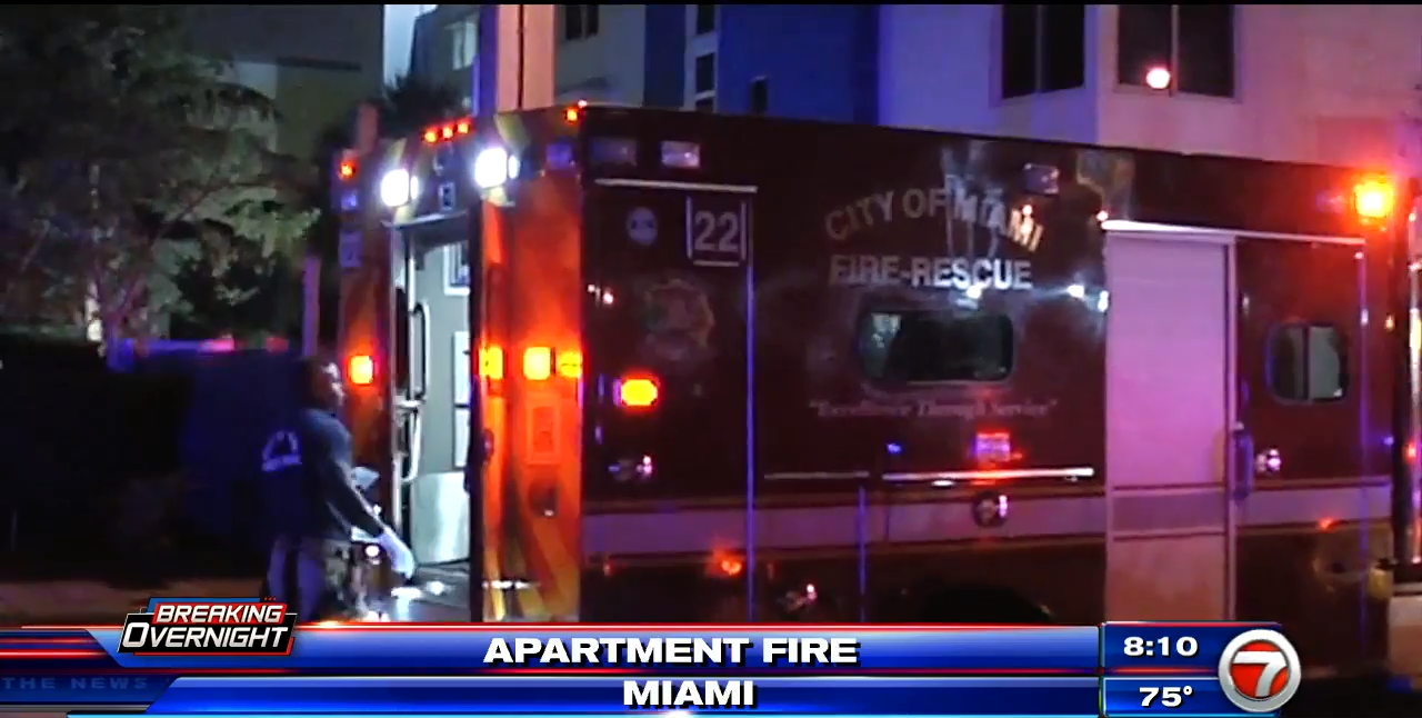 2 suffer serious burns after flames break out inside Miami apartment ...