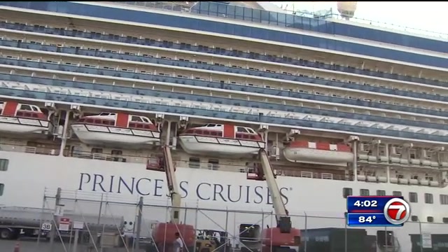Princess Cruises ship returns to Port Everglades after norovirus ...