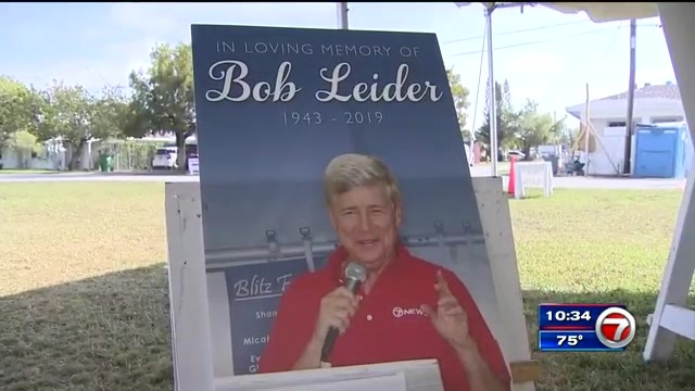 Volunteers work on Habitat Build Blitz dedicated to WSVN’s Bob Leider ...