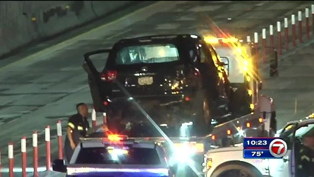 Construction worker killed in I-95 crash in Miami – WSVN 7News | Miami ...