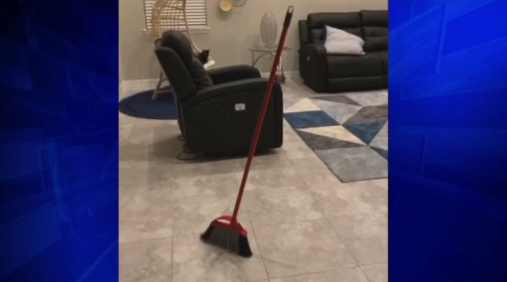Hate to break it to you but you can make a broom stand upright any day ...