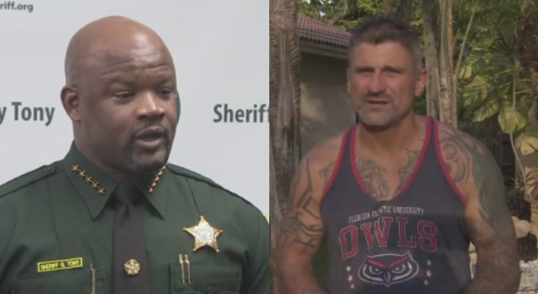Broward Sheriff Gregory Tony saves man found slumped over wheel at ...