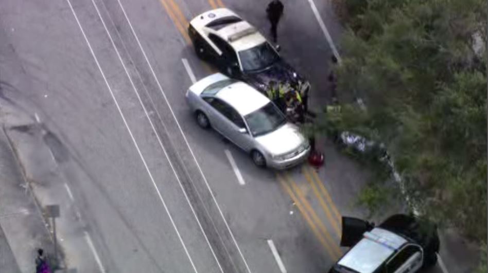 FHP trooper involved in crash in Hollywood - WSVN 7News | Miami News ...