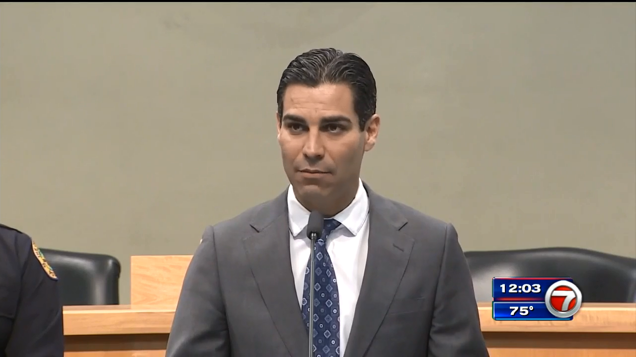 Miami Mayor Francis Suarez tests positive for coronavirus - WSVN 7News ...