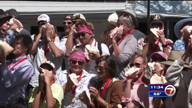 Horn player in Canadian Navy wins Keys Conch blowing contest - WSVN ...