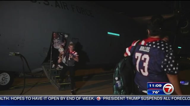 Us Military Airlifts Us Womens Football Team As American Citizens