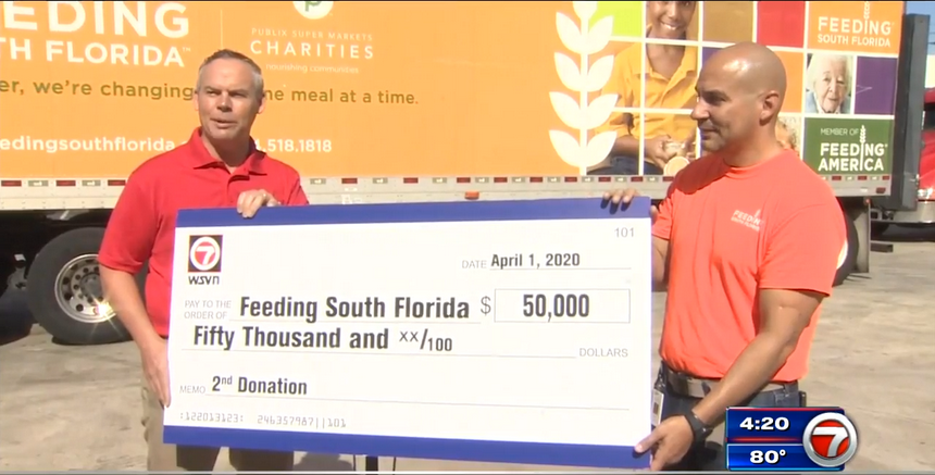 WSVN owner Ed Ansin donates another $50K to Feeding South Florida ...