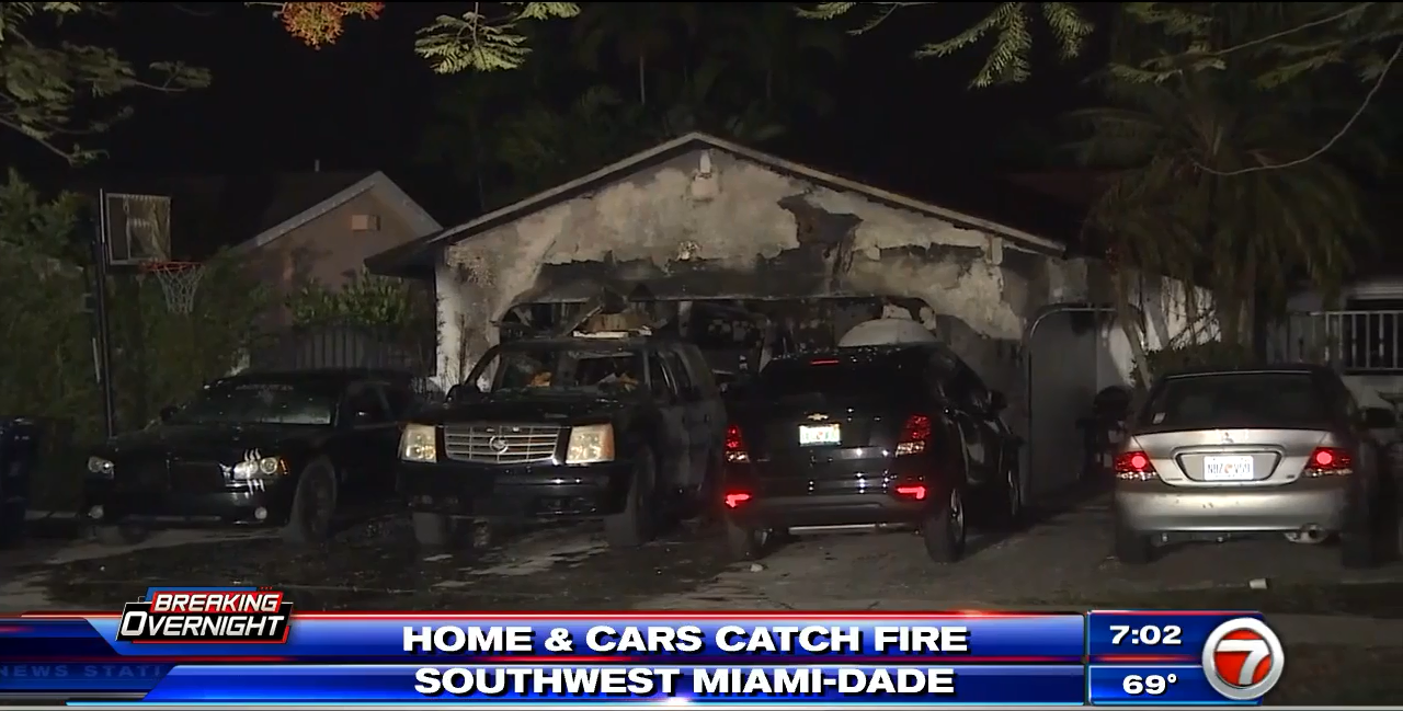 Family of 5 displaced after fire at SW Miami-Dade home - WSVN 7News ...