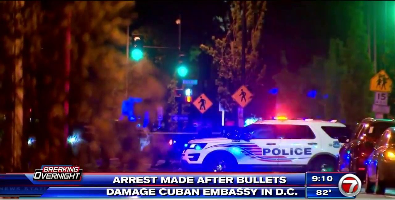 DC police: Suspect arrested for shooting at Cuban Embassy - WSVN 7News ...
