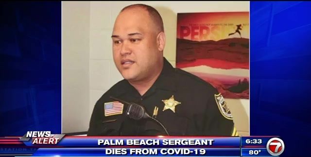PBSO sergeant, 38, dies from COVID-19 complications - WSVN 7News ...