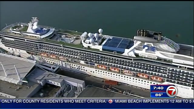 Coral Princess departs PortMiami with 13 passengers, quarantined crew ...