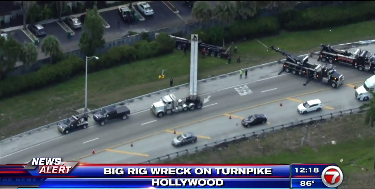 FHP responds to crash on Florida’s Turnpike involving big rig - WSVN ...