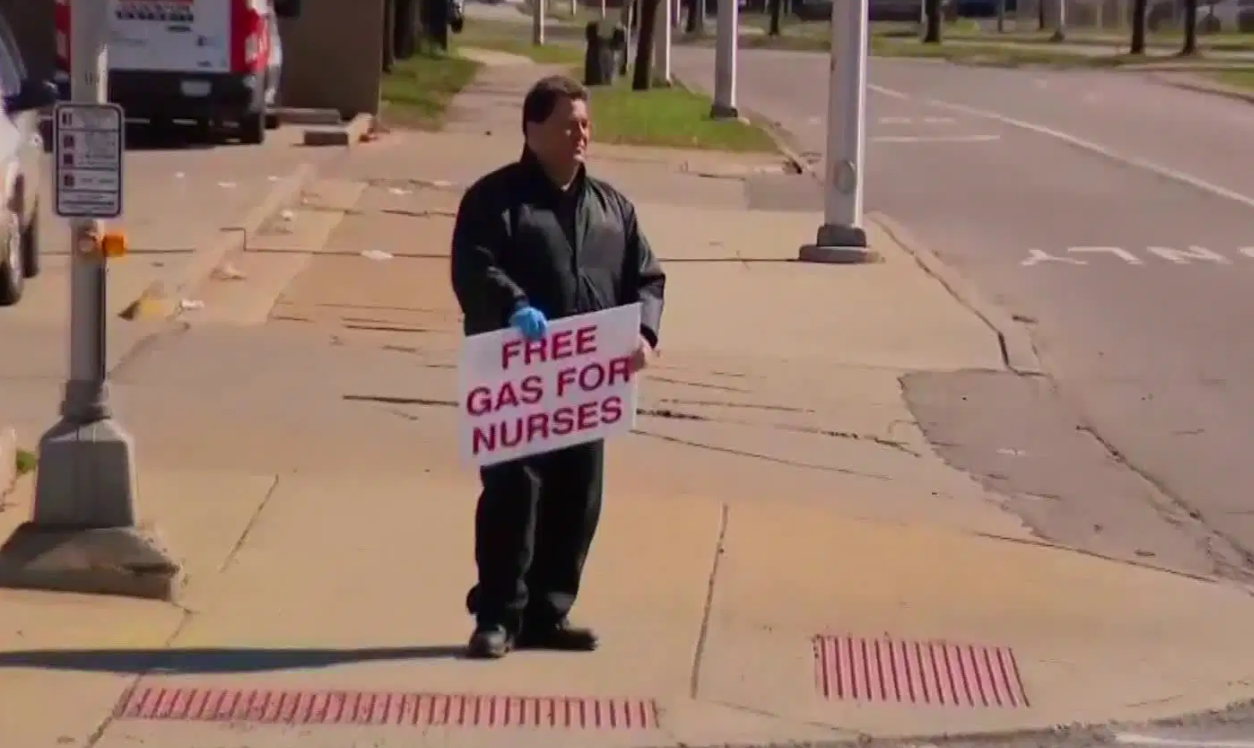Man uses $900 from savings to buy gas for more than 50 Detroit nurses ...