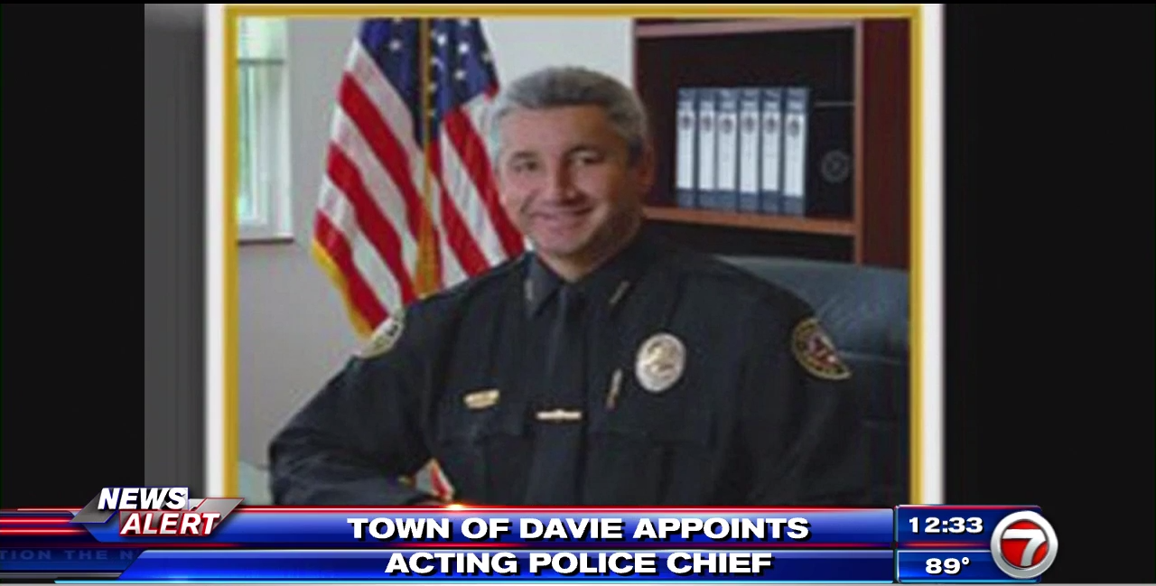 Retired Davie police chief steps back into role amid investigation on ...