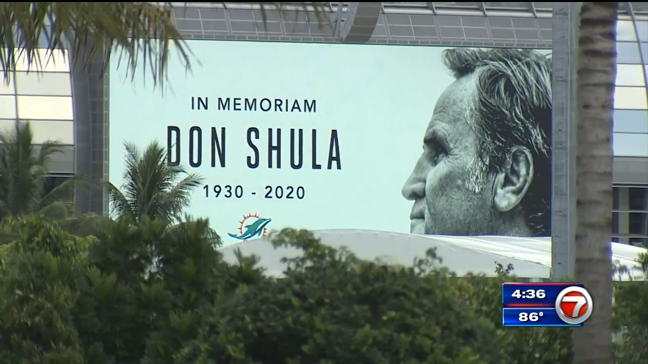 Dolphins unveiling Don Shula memorial statue in first of many events to ...