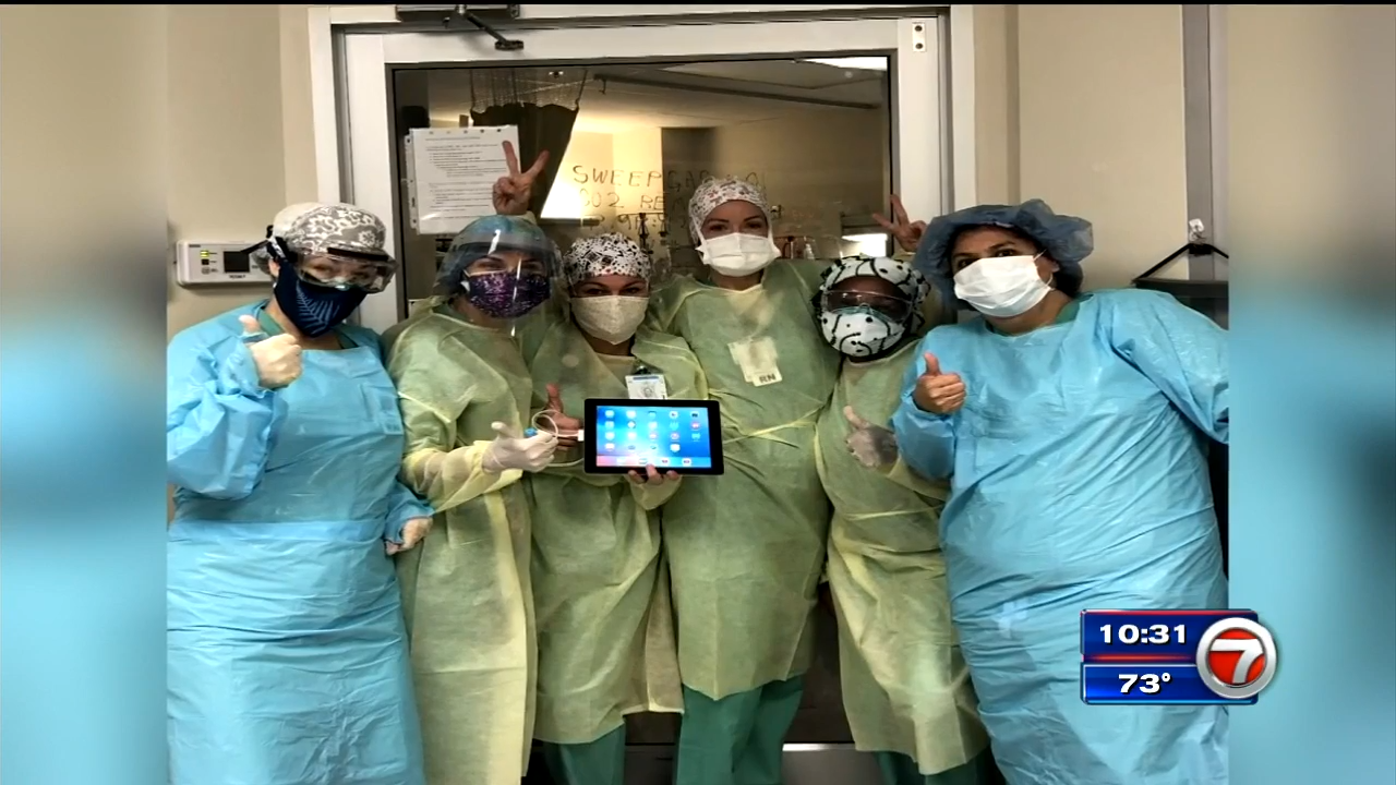 Connected During COVID: Family donates iPads to help COVID-19 patients ...
