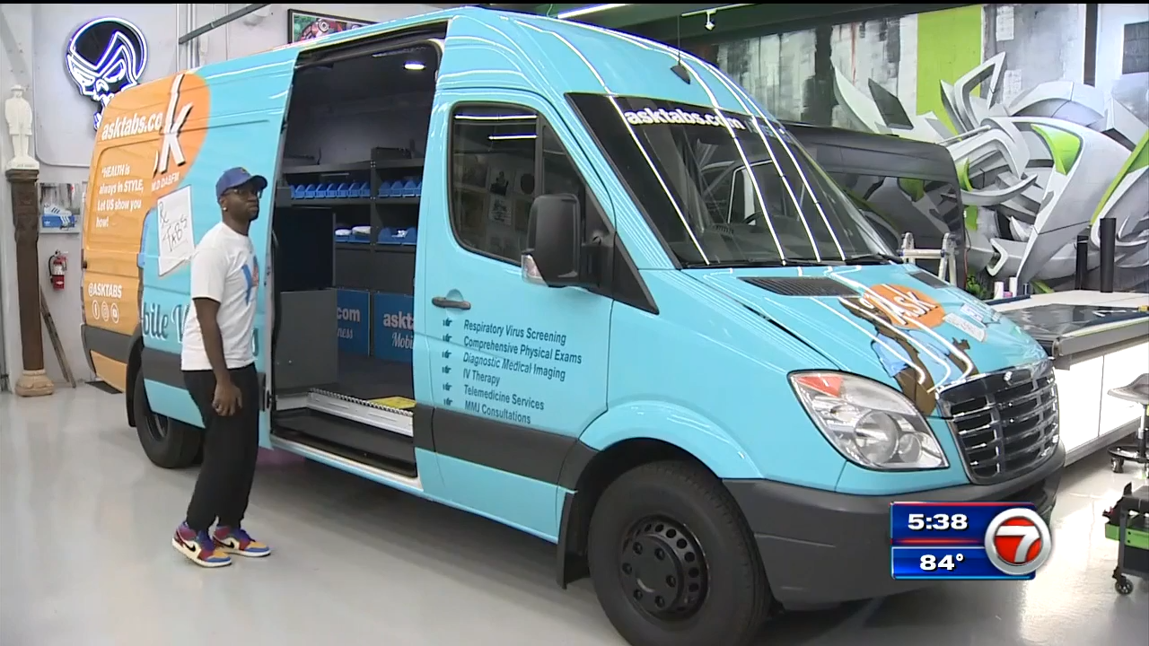 Flo Rida’s personal doctor tests patients for COVID-19 in mobile ...