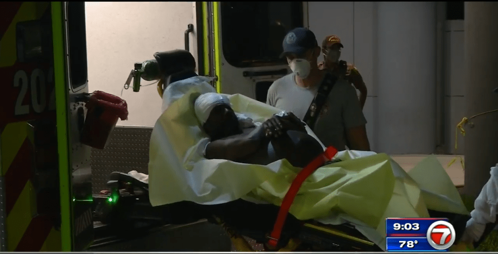 Man in critical condition after being struck by stray bullet in NW ...