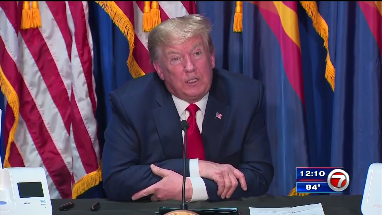 Trump: COVID-19 task force not dismantling, just refocusing - WSVN ...