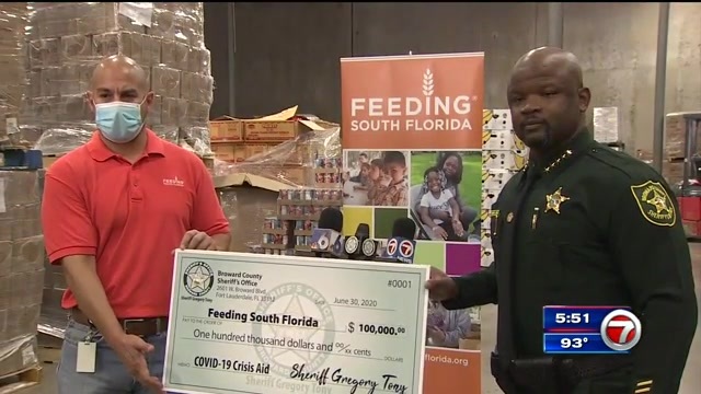 BSO donates $100K to Feeding South Florida amid pandemic - WSVN 7News ...