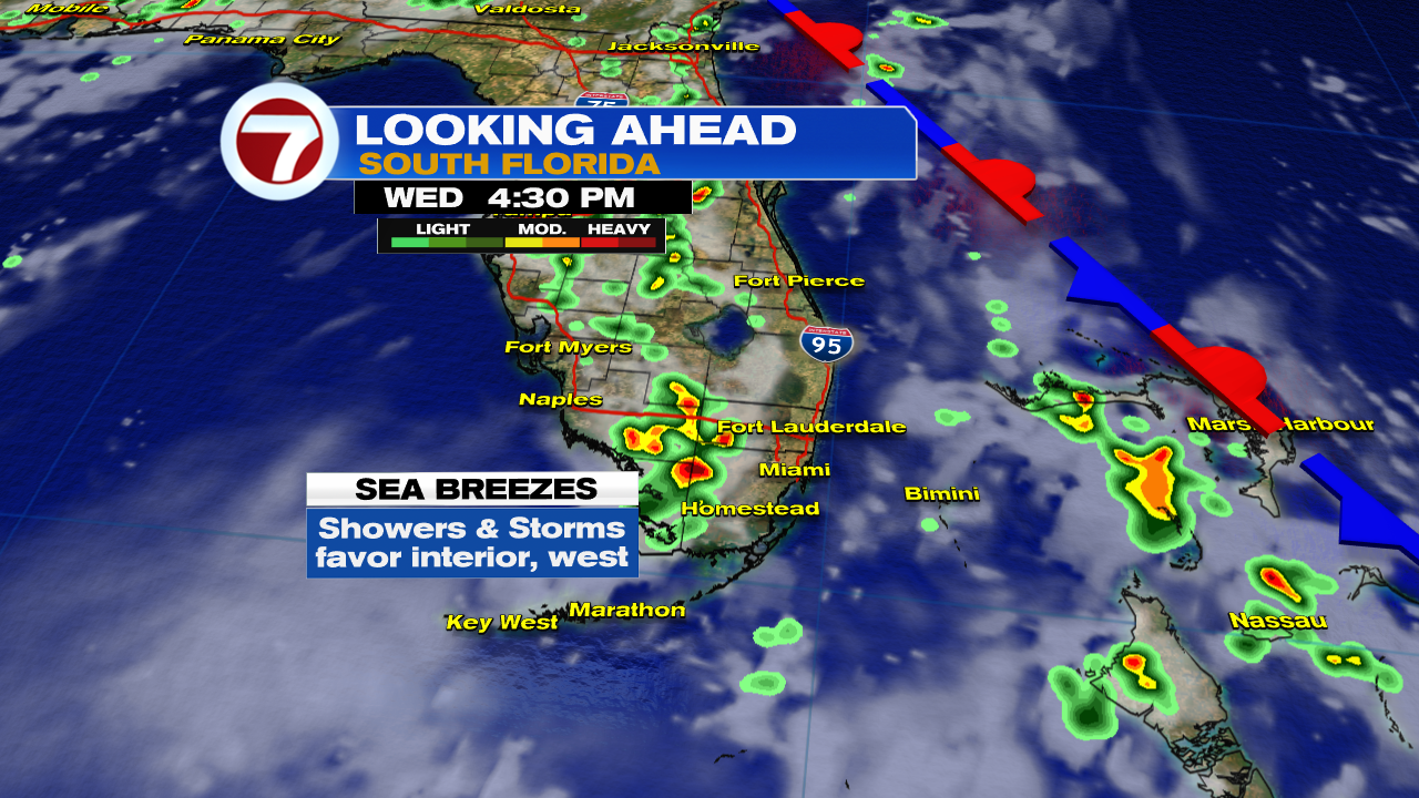 Hot, Muggy, with a Stray Storm - WSVN 7News | Miami News, Weather ...