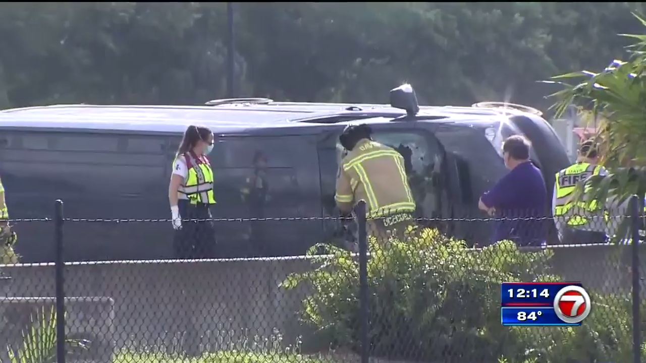 I 595 Eb Lanes Reopen After Crash Involving Jackknifed Tractor Trailer