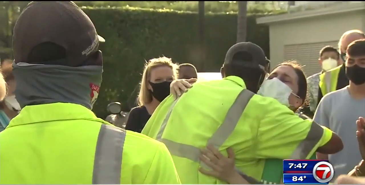 Miami Beach neighborhood pays tribute to 2 beloved trash collectors ...