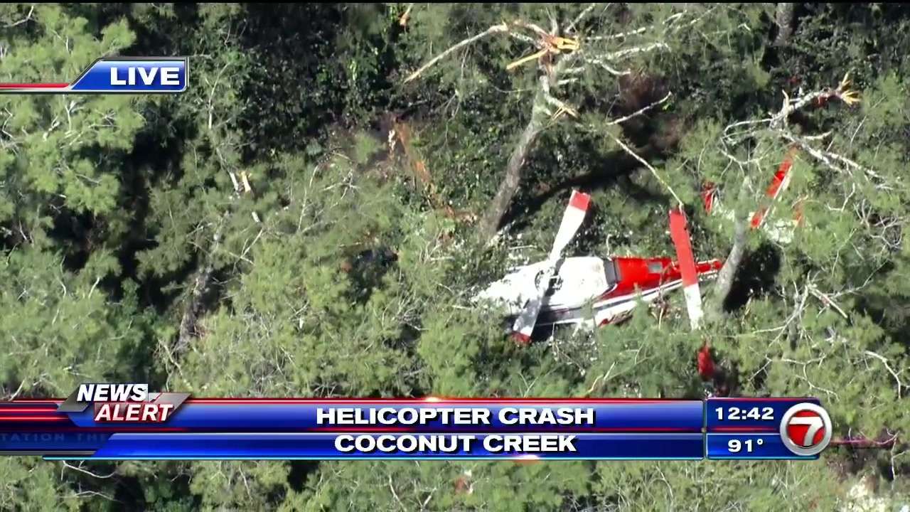 Rescue crews respond to helicopter crash in Coconut Creek - WSVN 7News ...