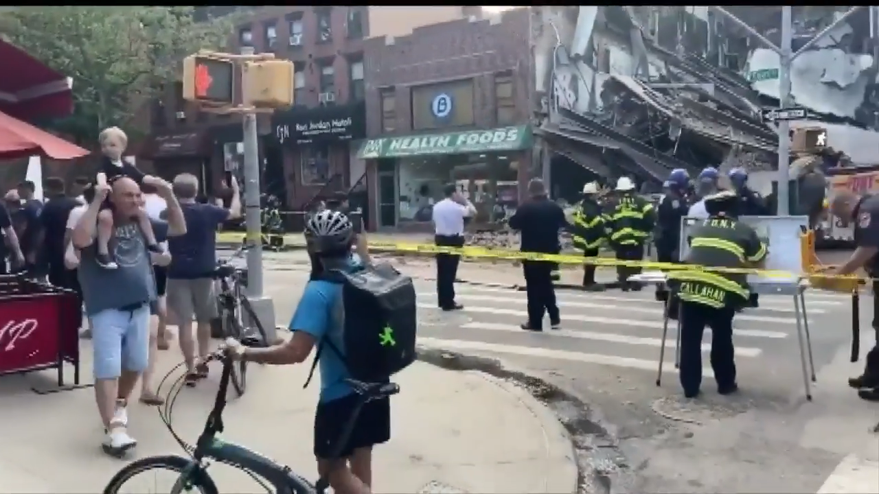 3-story building undergoing construction collapses in Brooklyn - WSVN ...
