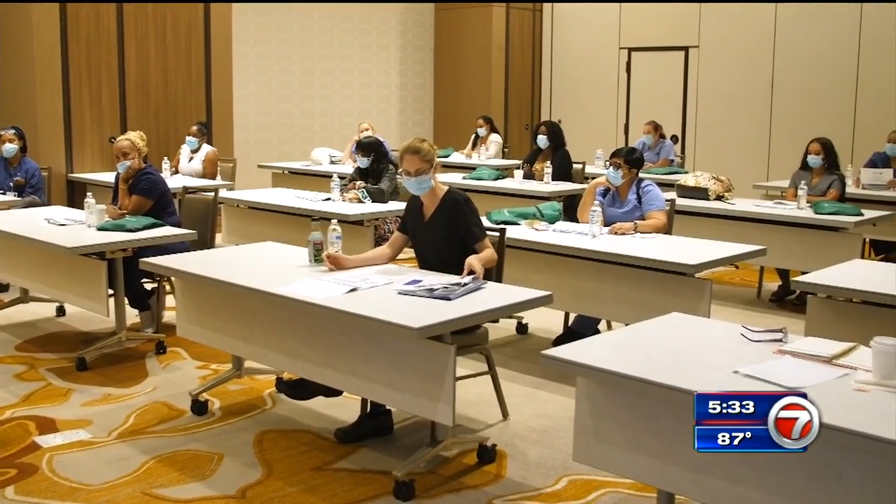 Temporary nurses arrive in South Florida to help strained healthcare ...