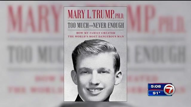 Mary Trump book already nearing 1 million sales - WSVN 7News | Miami ...