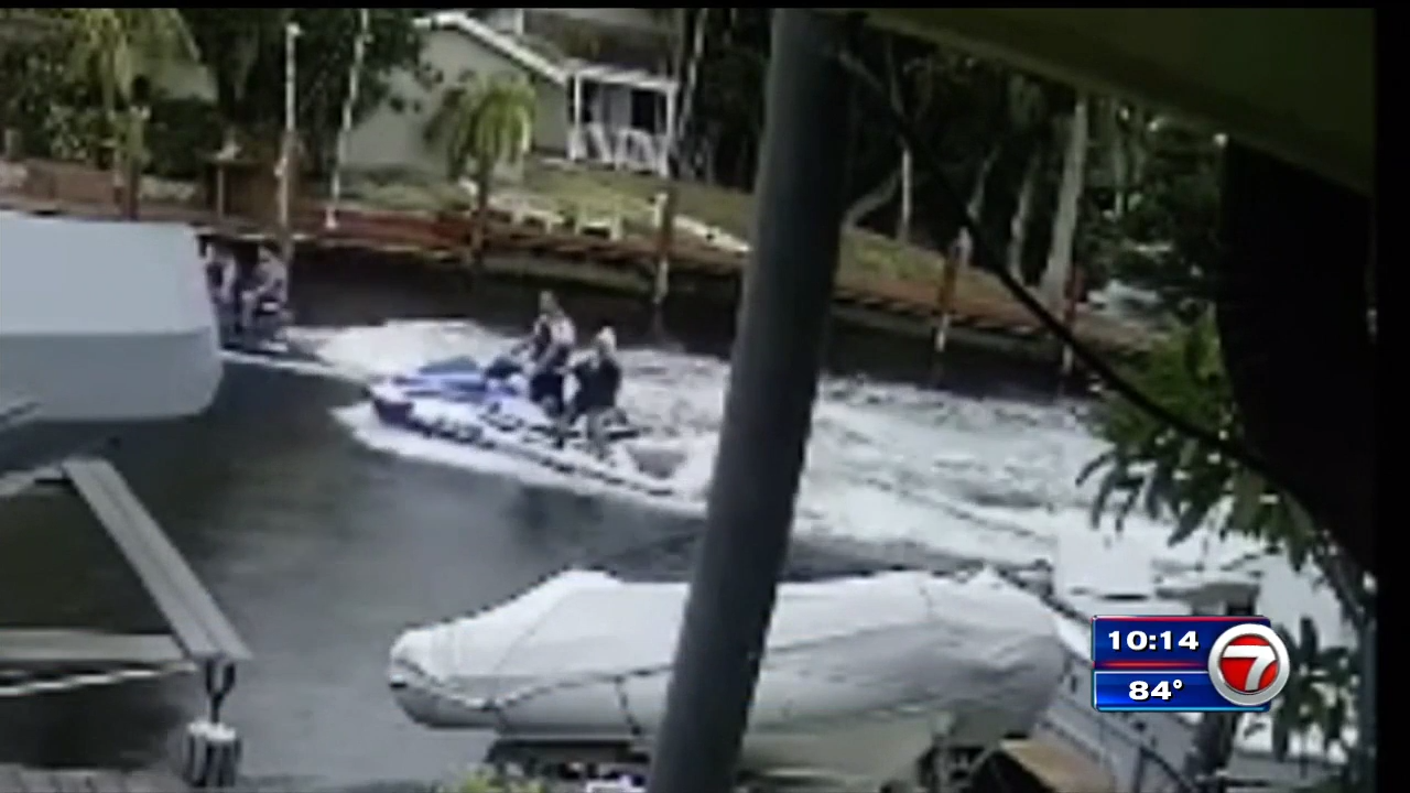 Police search for subject who shot man on Jet Ski in Dania Beach - WSVN ...