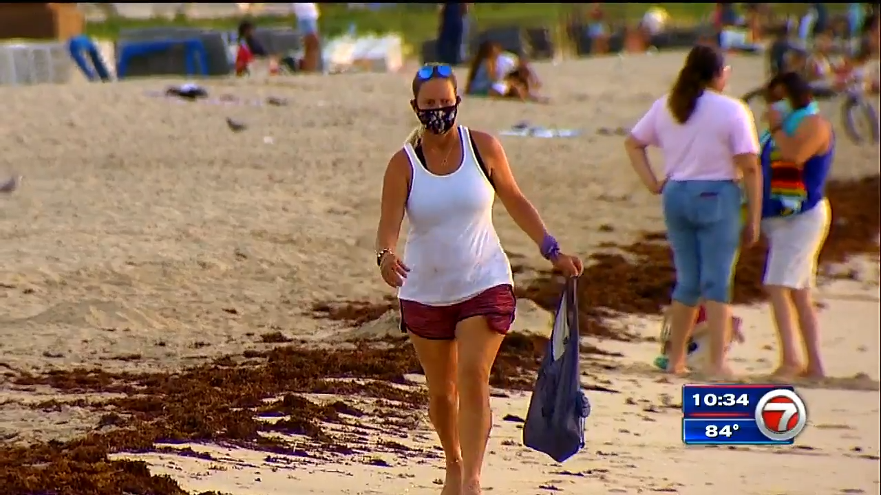 South Florida woman on a mission to clean up Miami Beach, one early ...