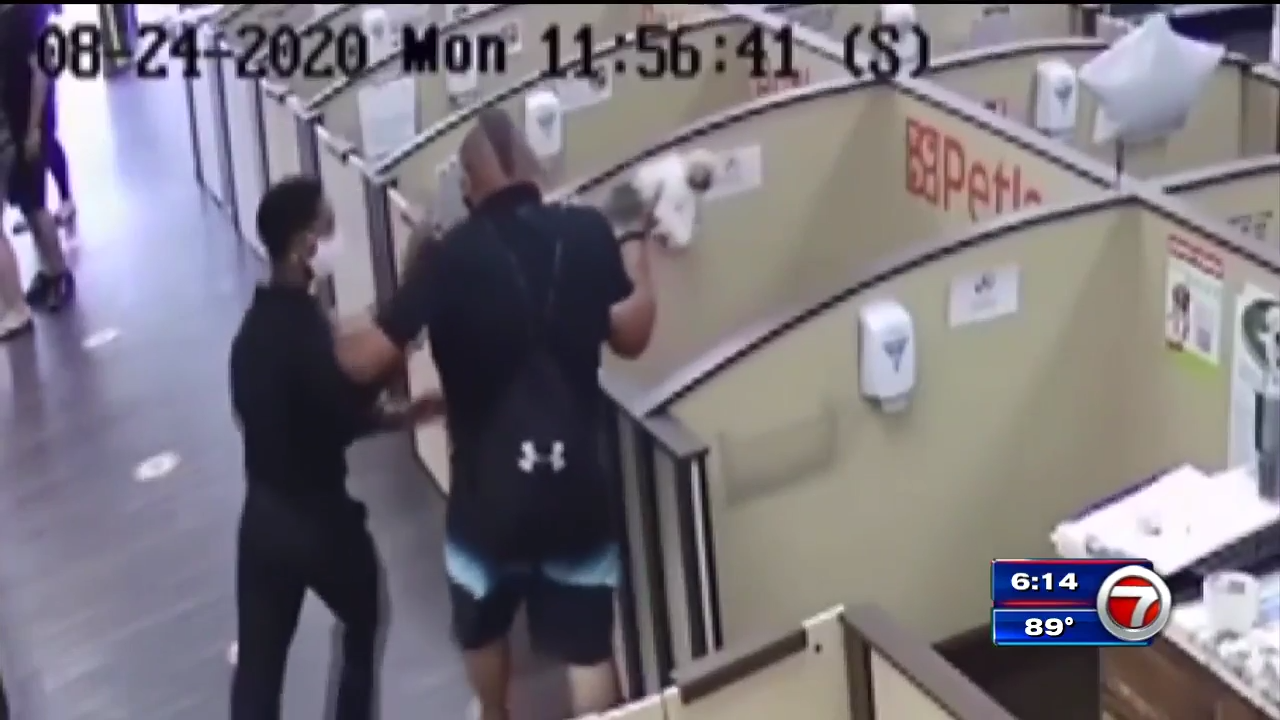 Man caught on camera stealing puppy from Petland in Pembroke Pines ...