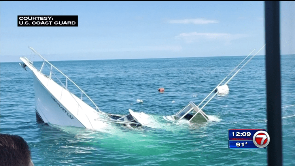 USCG rescues 2 from sinking boat near Clearwater – WSVN 7News | Miami ...