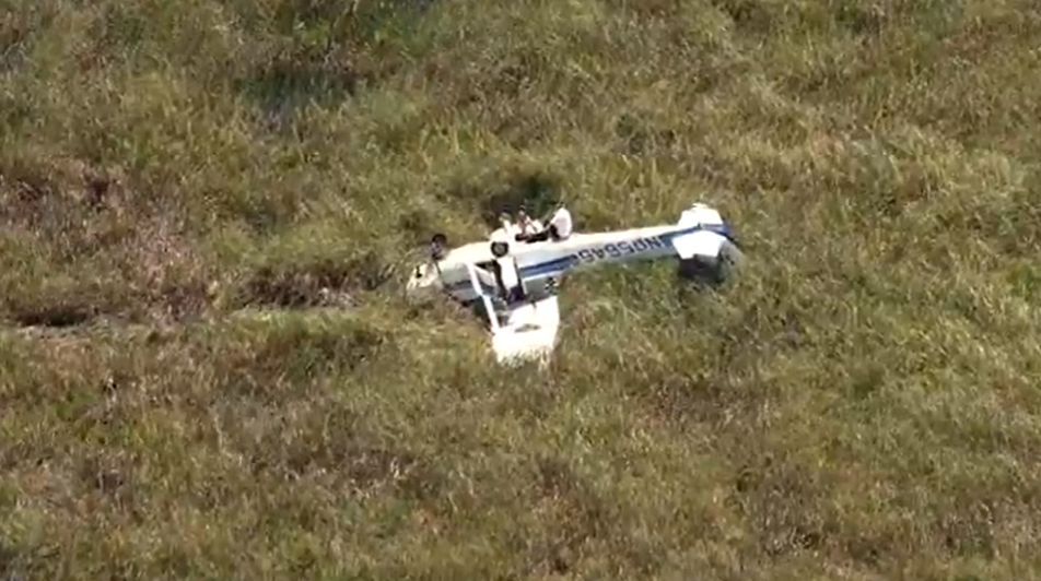Pilot, student OK after small plane crash lands in Everglades - WSVN ...
