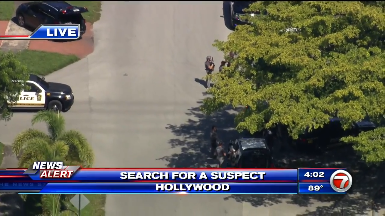 Man In Custody After Police Locate Him In Hollywood Following Chase