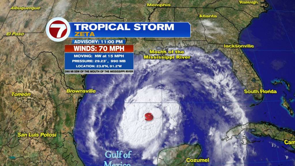 Gulf Coast braces, again, for hurricane as Zeta takes aim – WSVN 7News ...