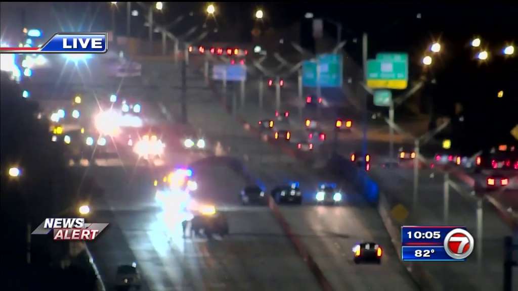 Motorcyclist Killed In Crash On Southbound I 95 In Miami Wsvn 7news