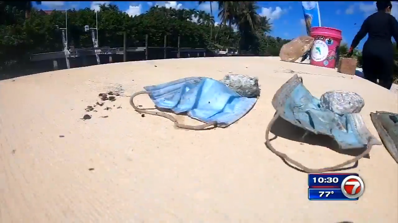 Tide of Trash: Amid COVID-19 pandemic, masks, gloves endanger marine ...