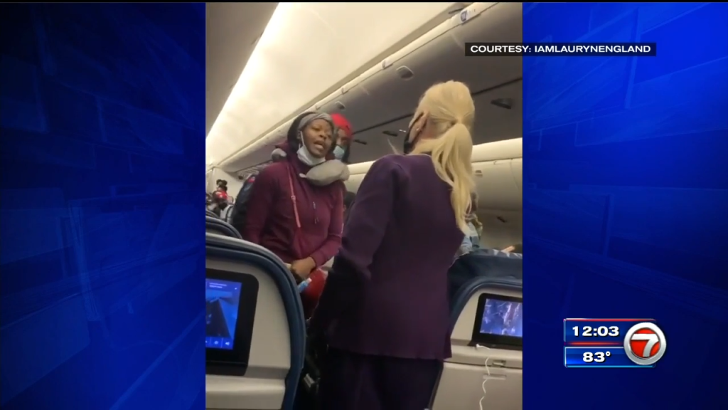 Cellphone video captures passenger punching Delta flight attendant at ...