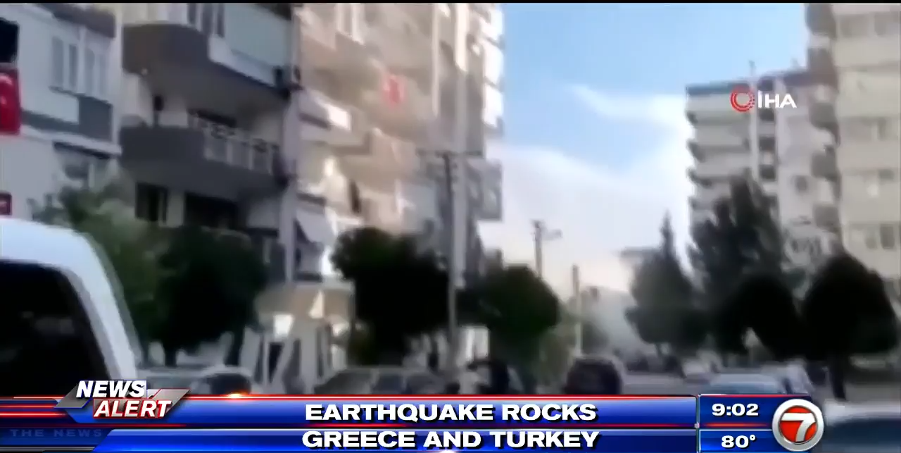 Quake Strikes Turkish Coast And Greek Island Killing 19 Wsvn 7news