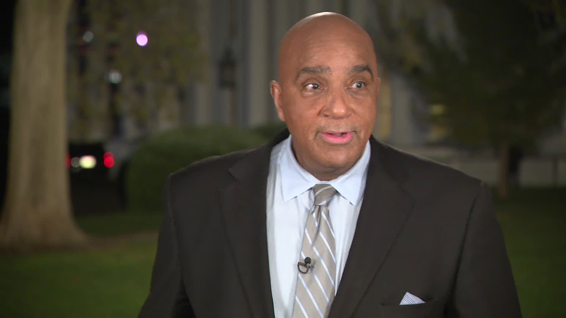 CNN Correspondent Joe Johns fought off a raccoon seconds before ...