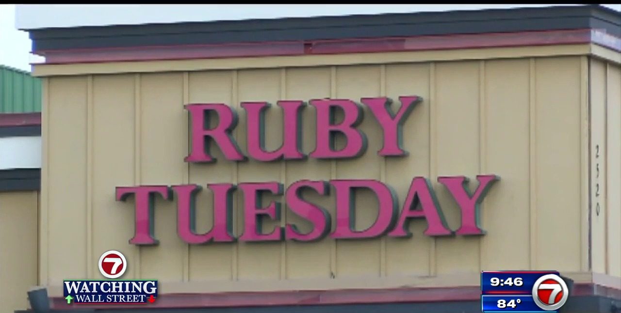 Ruby Tuesday files for bankruptcy - WSVN 7News | Miami News, Weather ...