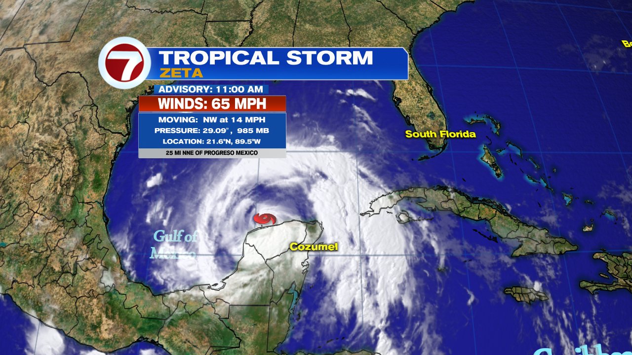 Gulf Coast braces, again, for hurricane as Zeta takes aim - WSVN 7News ...
