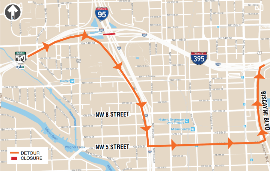 Connecting Miami announces major lane closures along SR 836, I-95, I ...
