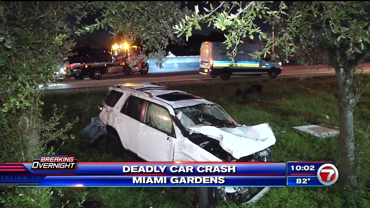 1 Dead After Rear End Collision On Palmetto Expressway In Miami Gardens